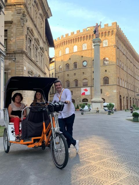 Florence: Guided City Tour by Rickshaw - Key Points