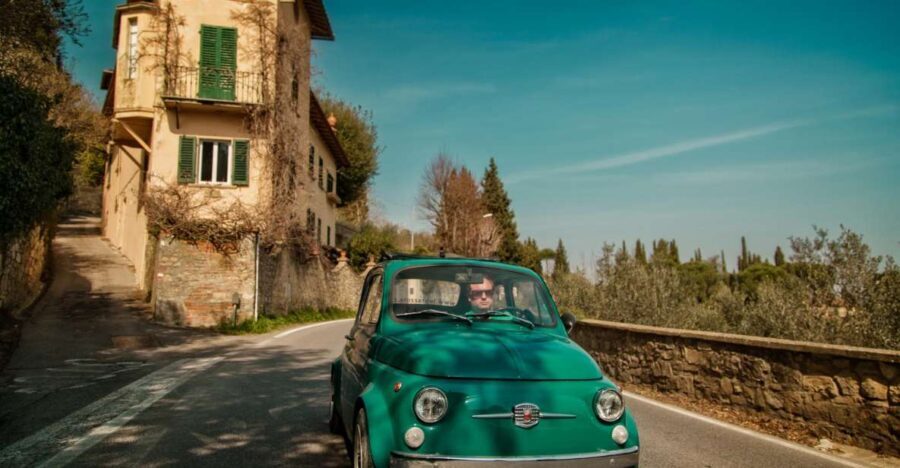 Florence Wine Tasting and Tuscan Lunch in a Vintage Fiat 500 - Scenic Drive and Stops: The Soul of Tuscany