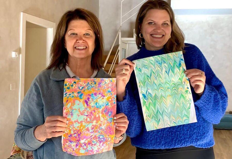 Florentine Paper Marbling Artisan Experience - The Workshop Experience: Step-by-Step