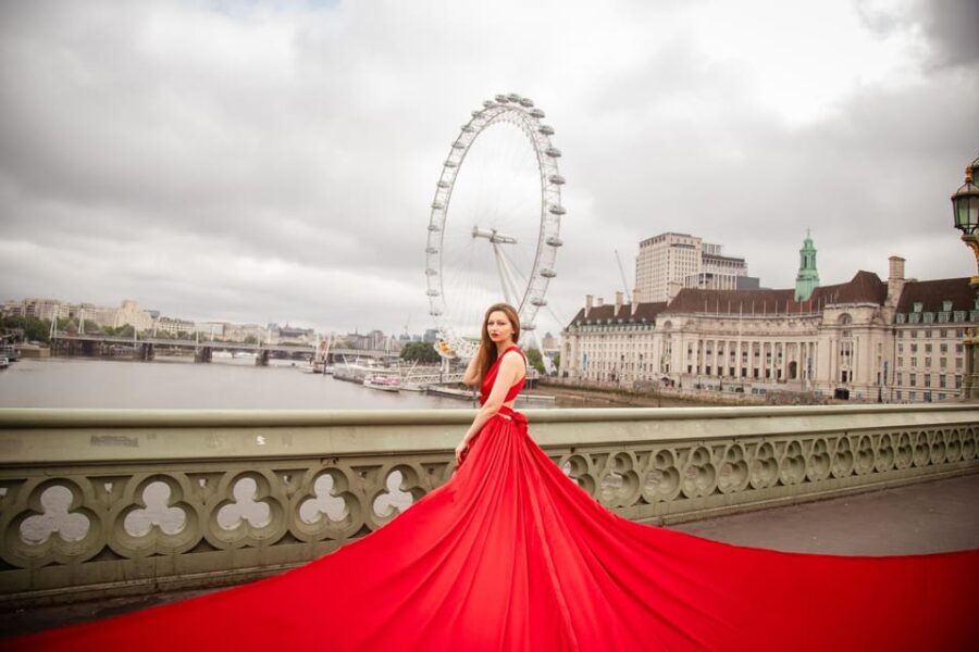 Flying dress professional photoshoot with pro photographer - What to Expect During Your Photoshoot