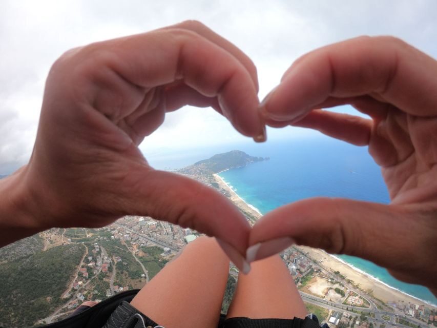 From Antalya/Side: Tandem Paragliding in Alanya - The Itinerary in Detail