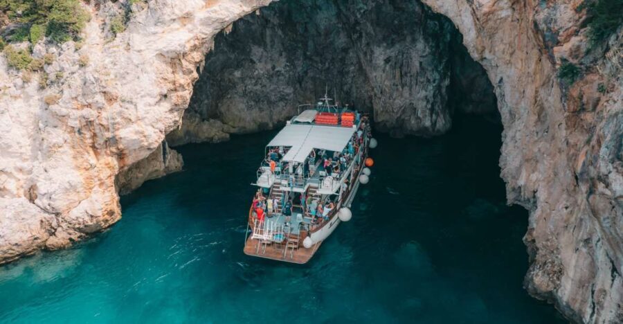From Benitses/Lefkimmi: Blue Lagoon & Papanikolis Cruise - What’s Included & What to Bring