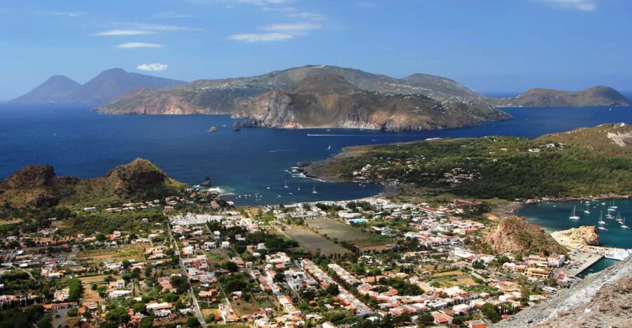 From Capo D'Orlando: Lipari and Vulcano Tour with Boat Trip - A Practical Introduction to the Experience