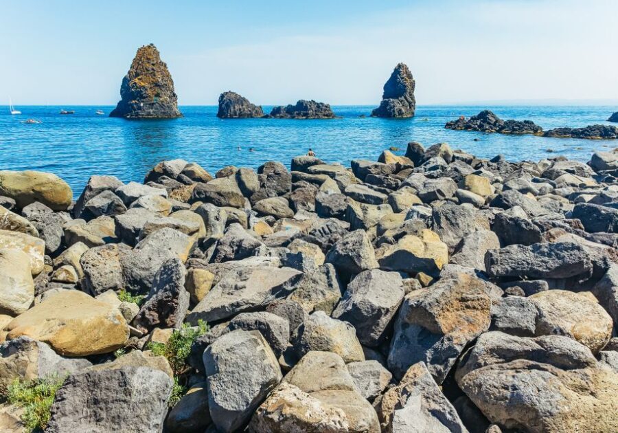 From Catania: Mountain Bike Tour Aci Castello & Aci Trezza - What Each Stop Offers