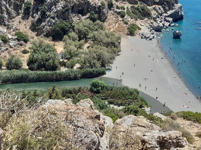 From Chania: Preveli Palm Beach and Kourtaliotis Waterfalls - What To Expect: The Day in Detail