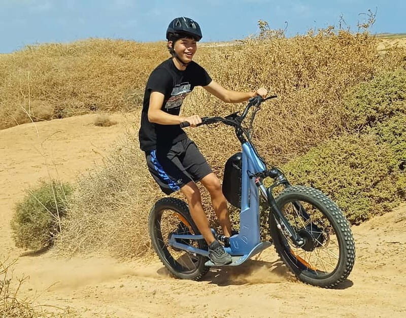 From Corralejo: Fuerteventura Guided E-Bike/E-scooter Tour - What the Itinerary Looks Like