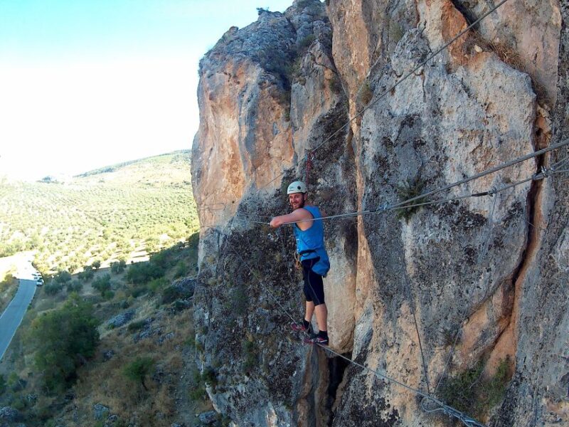From Granada: 3-Hour Vía Ferrata in Moclín - From Granada: 3-Hour Vía Ferrata in Moclín — An Authentic Adventure