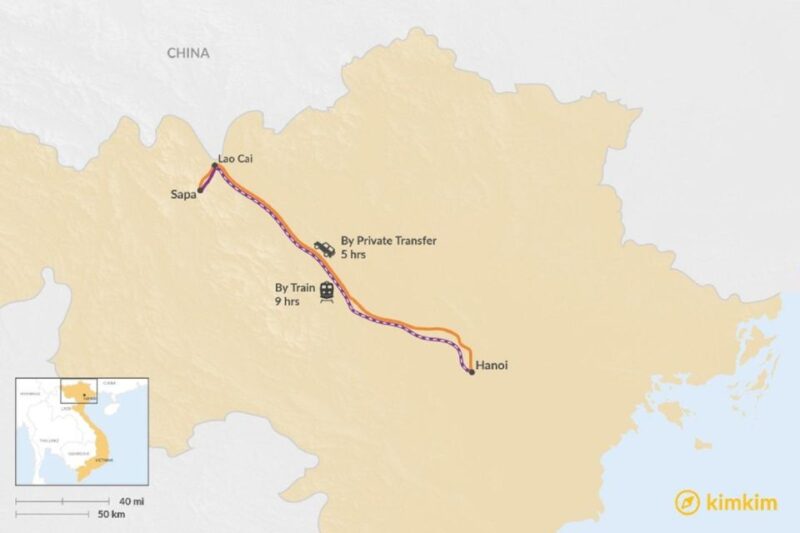 From Hanoi: 2 Nights 2 Days Sapa Tour by Overnight Train - Key Points