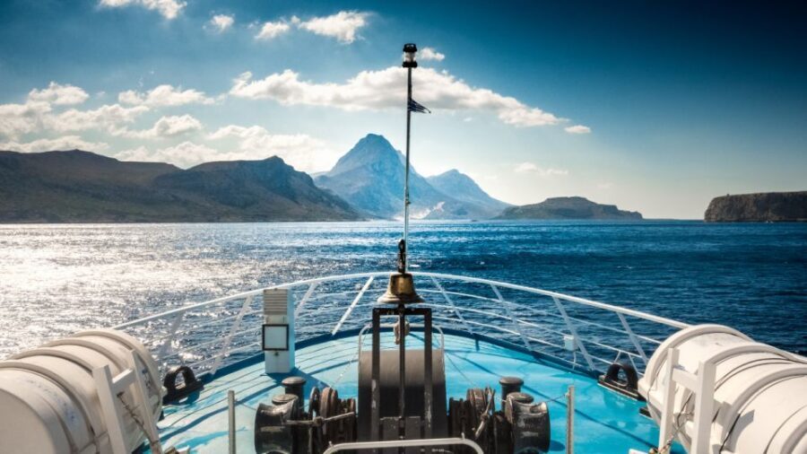 From Heraklion: Cruise to Balos Lagoon and Chania Old Town - The Experience of the Boat Cruise
