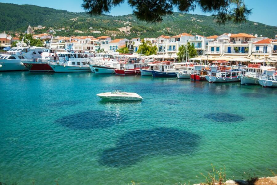 From Katerini: Skiathos Island Day Tour with Swimming - Exploring Skiathos Village and Its Charms
