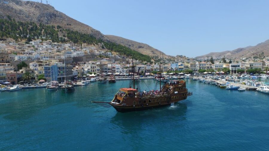 From Kos: 3-Island Pirate Cruise with Lunch and Waterslide - The Experience at a Glance