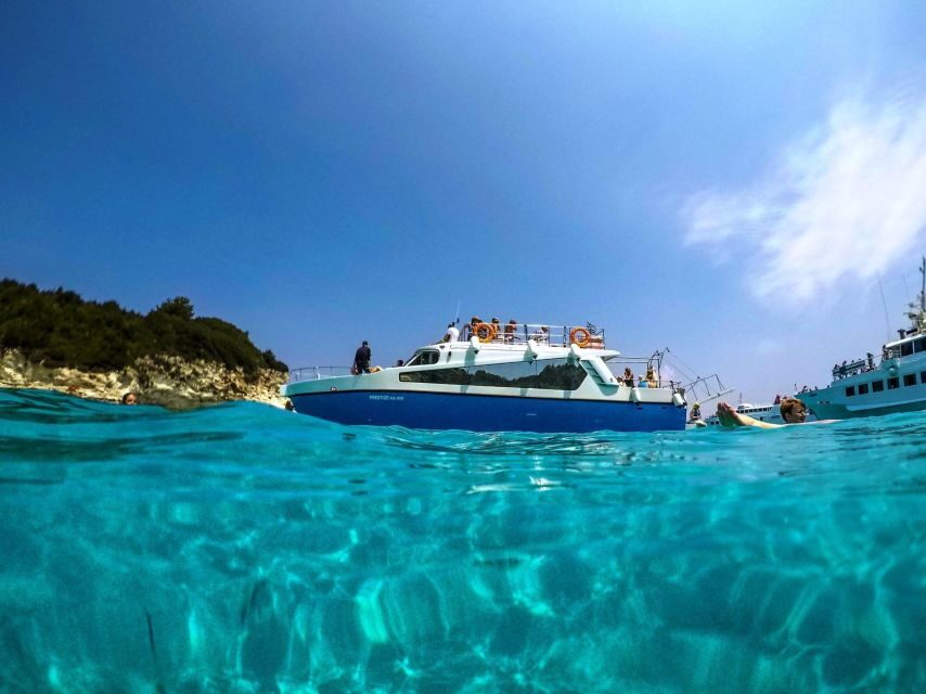 From Lefkimmi: Syvota, Blue Lagoon and Cave Sunset Cruise - The Charm of Sivota Village