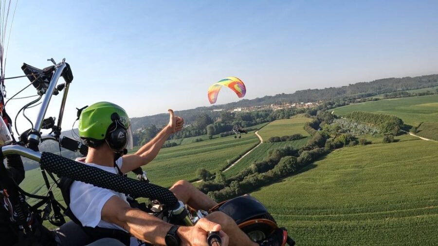 From Lisbon: Motorised Paragliding Tandem Flight - Who Will Love This Experience?