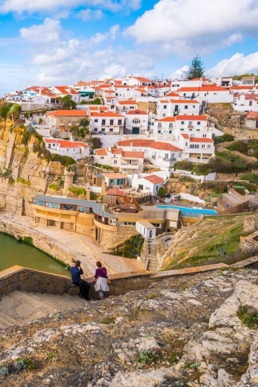 From Lisbon: Tour Sintra, Pena Palace, Regaleira and Cascais - Coastal Cliffs and Ocean Views at Cabo da Roca