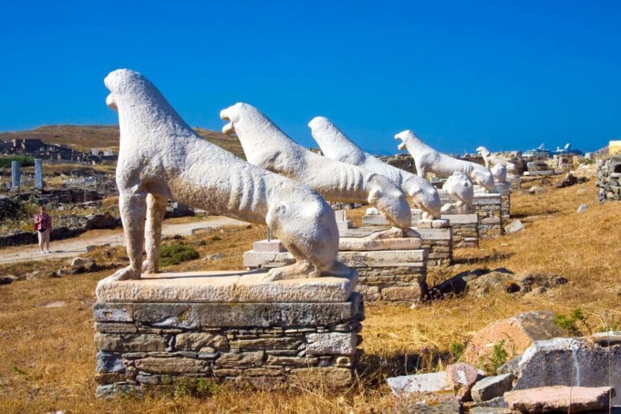 From Mykonos: Delos Archaeological Site Guided Evening Tour - The Itinerary: Step by Step
