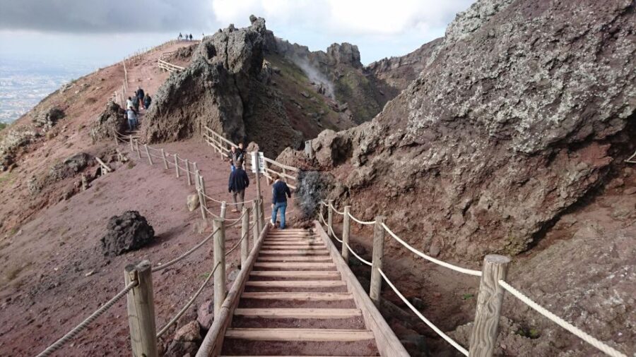 From Naples: Mount Vesuvius Half-Day Tour with Lunch - The Climb and the Crater: What to Expect
