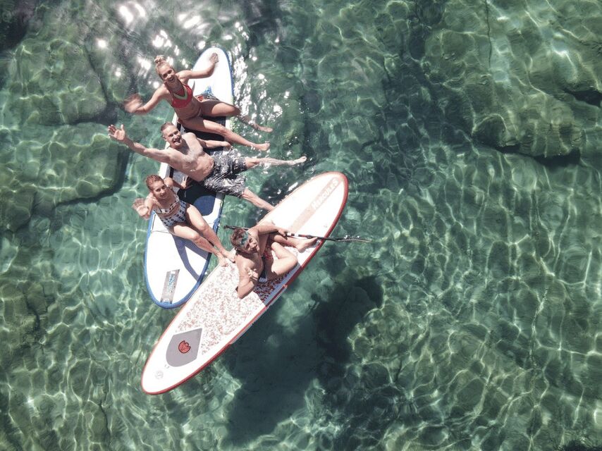 From Ornos: Mykonos Delos Catamaran Cruise with Meal & SUP - A Practical Overview of the Cruise Experience