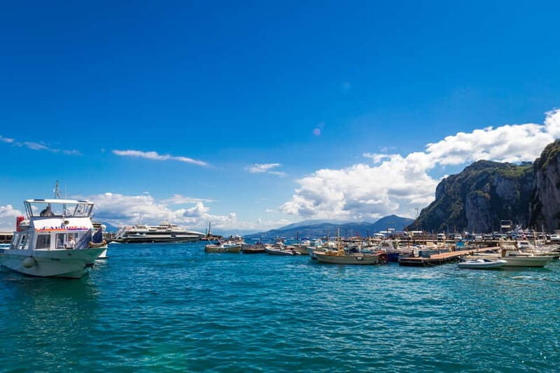 From Pompeii/Castellammare/Vico Equense: Capri Day Cruise - What to Expect on the Water