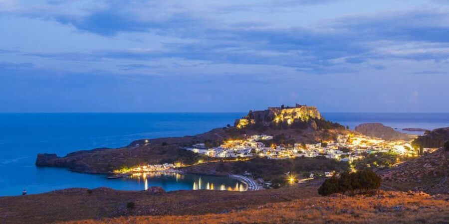 From Rhodes City: Evening Bus Trip To Lindos - How the Itinerary Breaks Down
