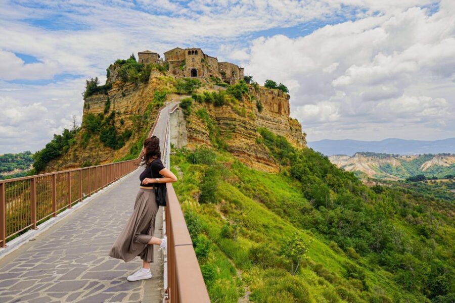 From Rome: Bagnoregio & Orvieto Day Trip with Wines & Lunch - Transportation and Group Dynamics