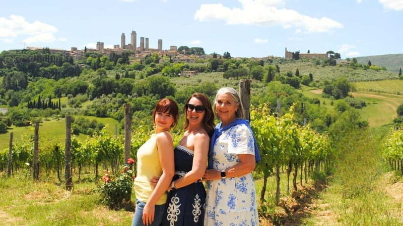 From Rome: Tuscany Wine Tour, San Gimignano & Florence - First Stop: A Chianti Winery with Panoramic Views