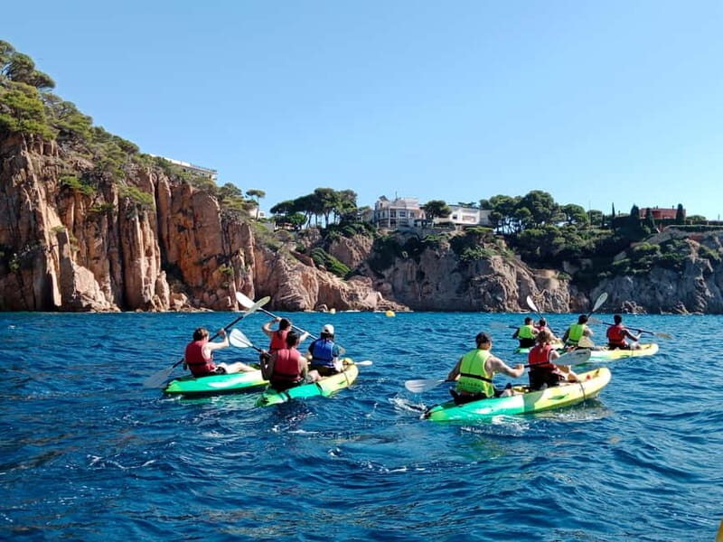 From Sant Feliu de Guíxols: Kayak and Snorkel in Costa Brava - The Itinerary: What To Expect