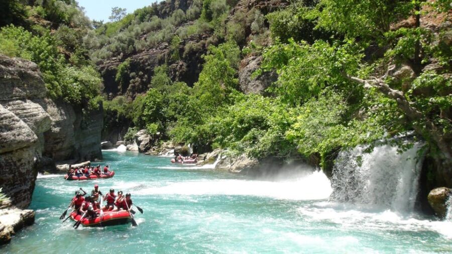 From Side/Alanya/Belek/Kemer/Antalya Rafting Adventure - The Itinerary in Detail