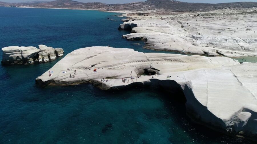 From Sifnos: Kimolos and North Milos Speedboat Tour - Exploring Kimolos: Natural Wonders and Cultural Highlights