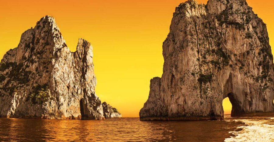 From Sorrento: Private Sunset Cruise with stop for Dinner - The Itinerary in Detail