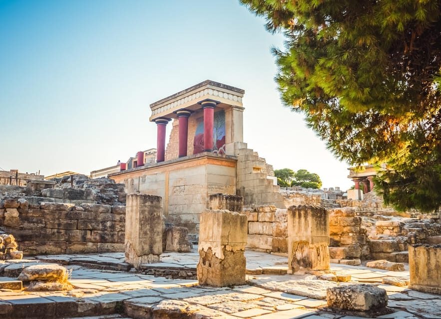 Full day tour:Knossos,Koronekes Olive mill,Lyrarakis winery - The Itinerary: How the Day Unfolds