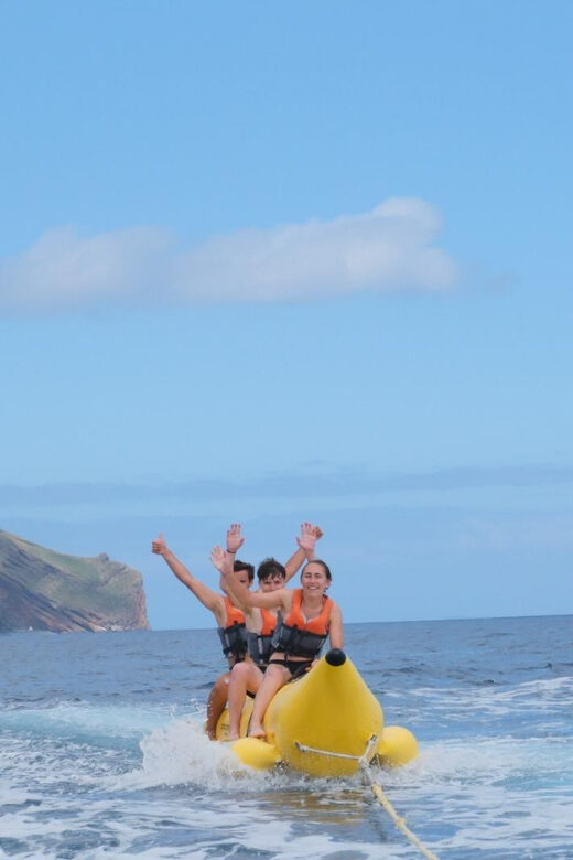 Funchal : Banana Boat Experience - The Meeting Point and Logistics
