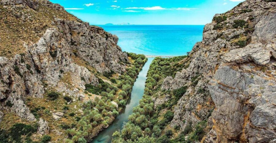 Georgioupolis: Preveli Palm Beach Day Trip by Bus and Boat - The Itinerary in Detail