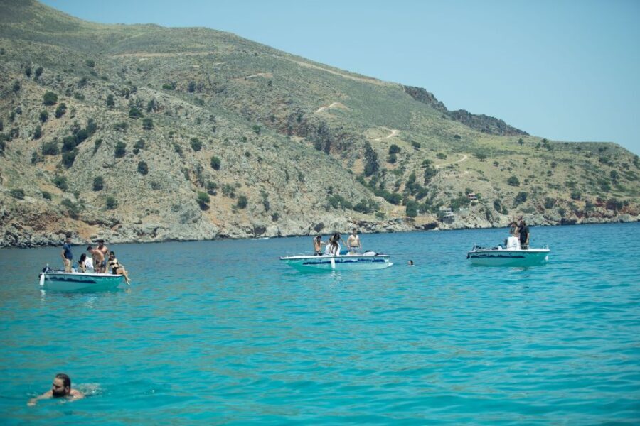 Georgioupolis: Rent a Boat Safari Sea Tour - The Itinerary Breakdown