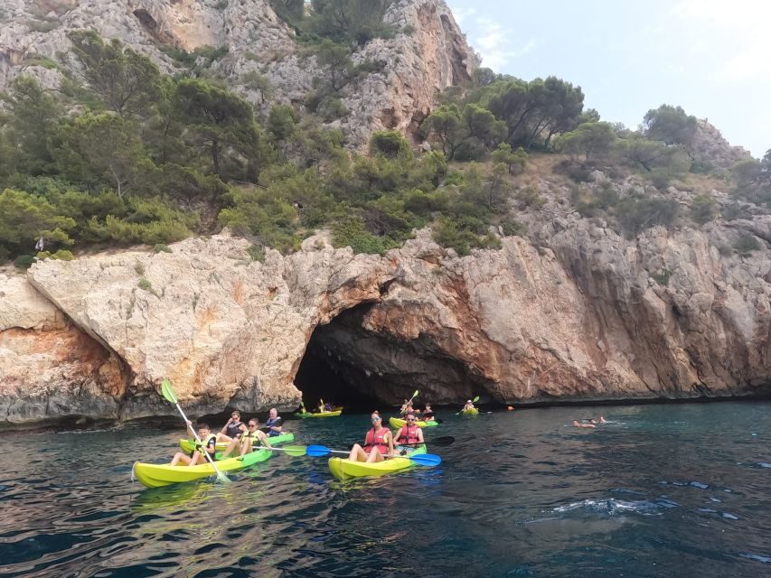 Granadella: Caló, Cova Llop Marí, and Ambolo Kayak Trip - What You Can Expect on the Trip