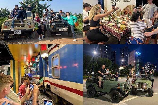 Hanoi Jeep Night Street Foodie Tour, Train Street and Egg Coffee - Introduction: A Night to Remember in Hanoi