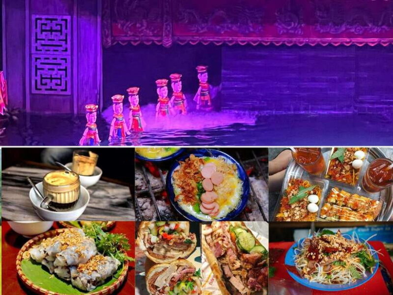 Hanoi's Food Tour Paired with Water Puppet Show - Key Points