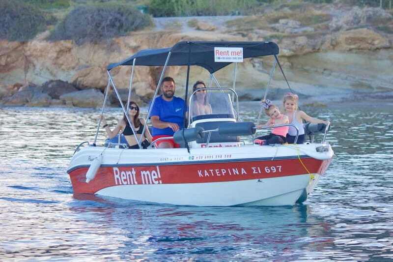 Hersonissos: Rent a Boat - No License Needed - What’s Included and How It Works