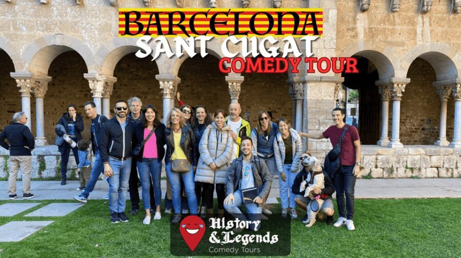 History & Legends Comedy Tour: Sant Cugat - Exploring the Itinerary: What You Can Expect