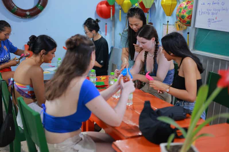 Hoi An : BamBoo & Paper Lanter Making Class with Boat Trip. - Key Points
