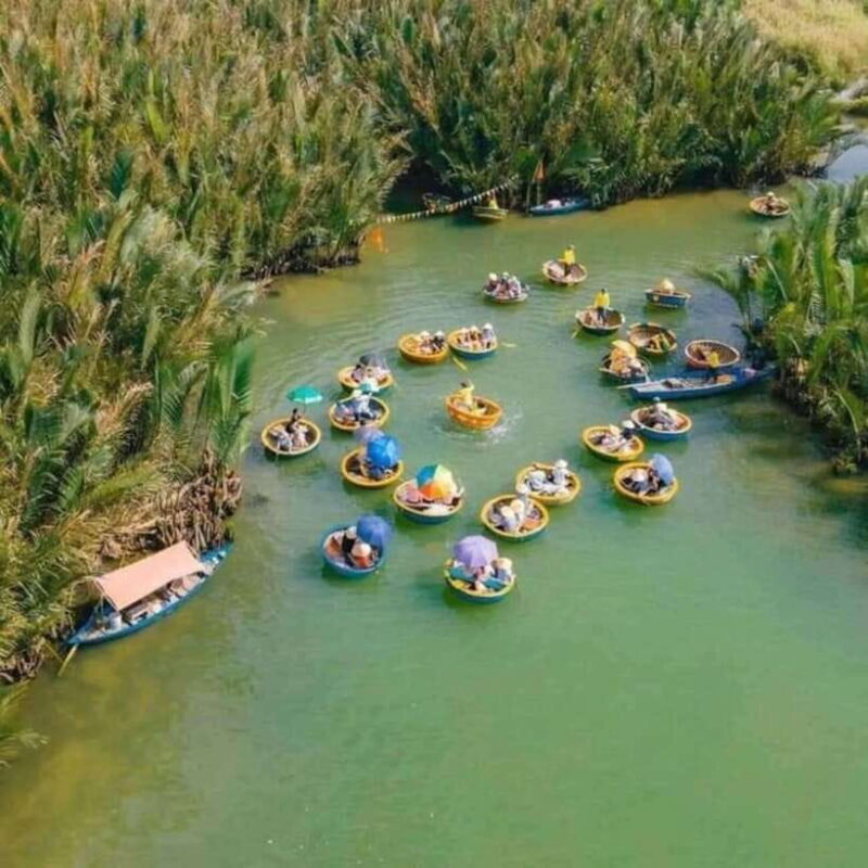 Hoi An: Cam Thanh Basket Boat Riding w Two-way Transfer - Key Points
