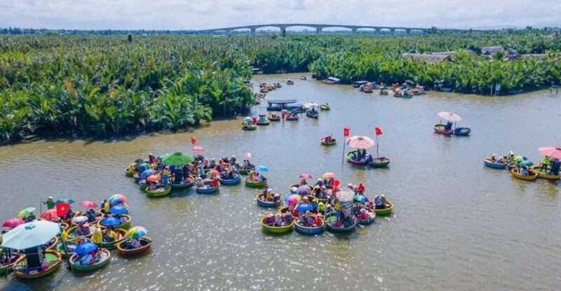 Hoi An : Cam Thanh Basket Boat Riding W Two-way Transfers - Key Points