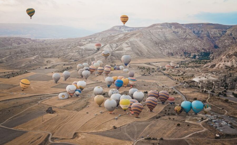 Hot air balloons in Goreme red valley - Who Will Enjoy This Tour?