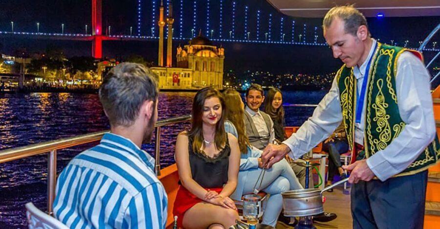 Istanbul: Bosphorus Night Dinner Cruise with Private Table - Breaking Down the Itinerary