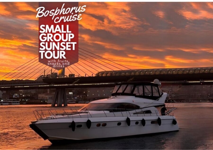 Istanbul: Small-Group Luxury Yacht Sunset Cruise w/ Snacks - The Practical Details