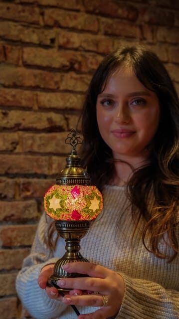 Istanbul: Turkish Mosaic Lamp Workshop with Bosphorus View - The Crafting Process