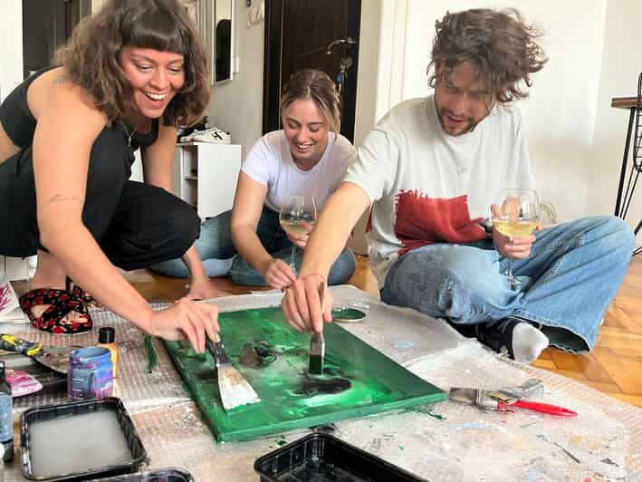 Istanbul: Wine and Paint Workshop with Turkish Fabrics - Authentic Reviews — What Past Participants Say
