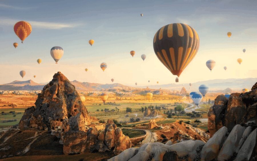 Journey to Cappadocia: Balloon Ride and Red Tour Package - Transportation and Group Size