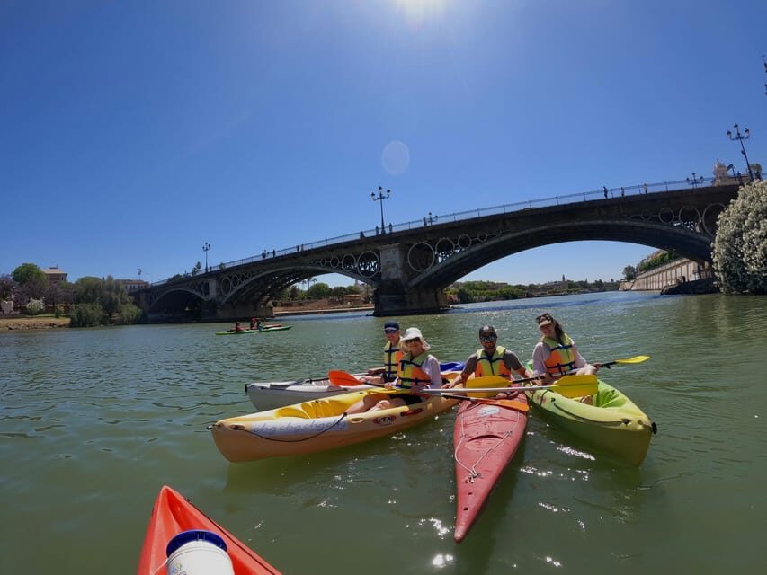 Kayak tour of historic Seville, Triana and Cartuja - The Itinerary: A River Journey with a Purpose