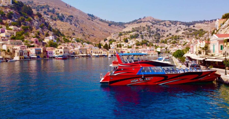 Kiotari, Lardos, Pefkos, & Lindos: Speedboat to Symi Island - Detailed Breakdown of the Itinerary