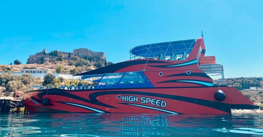 Kolymbia: Fast Boat to Rhodes Town Return Ticket - Exploring the Day in Rhodes Town: What to Expect